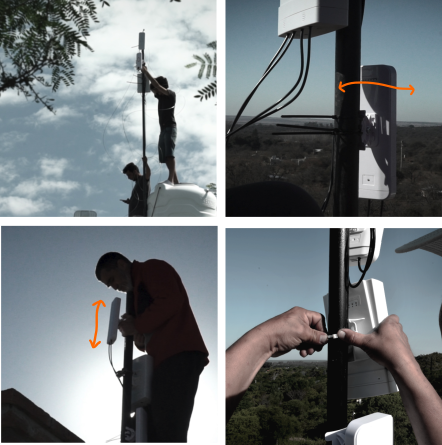 Aligning antennas